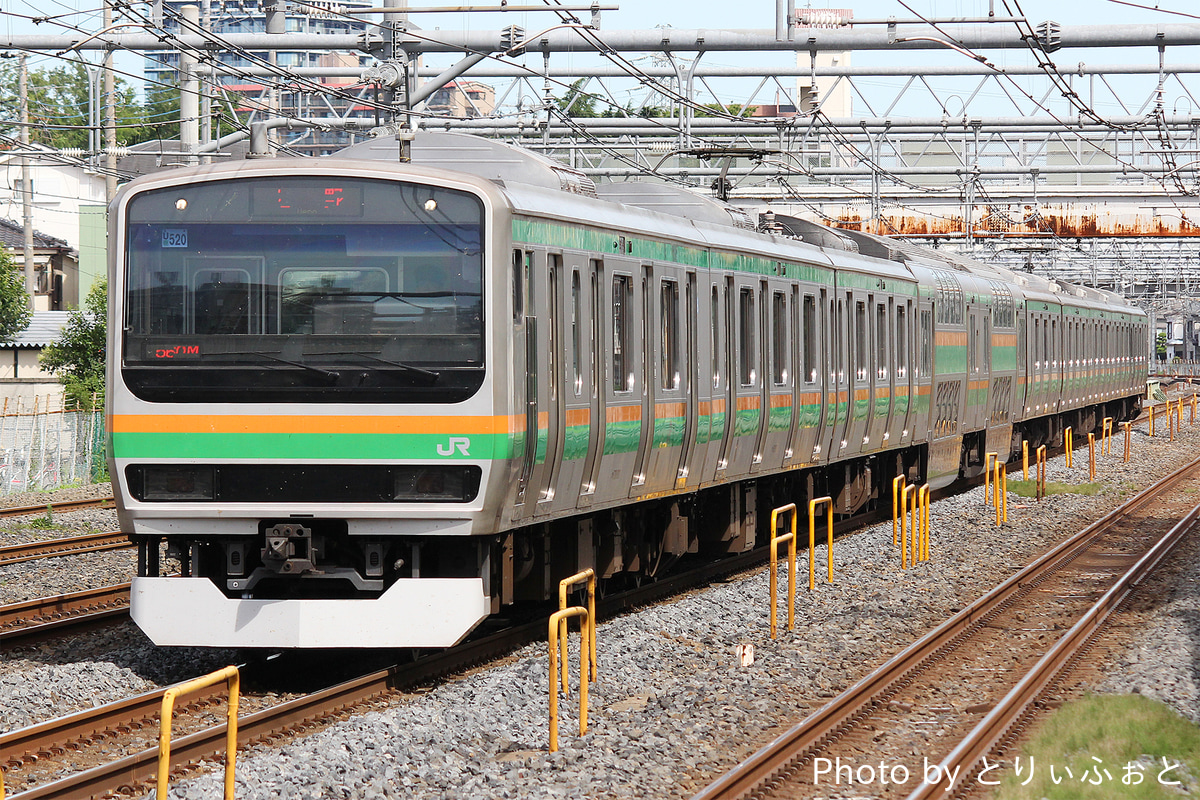 E231系 ヤマU520編成 の写真 |鉄道写真投稿サイトTrain-Directory