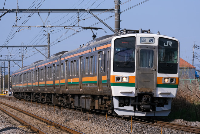 高崎車両センター 211系 タカA36編成 の写真 |鉄道写真投稿サイトTrain-Directory