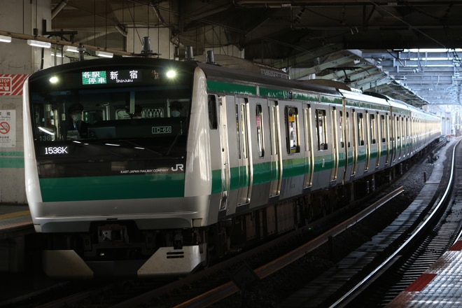 川越車両センター E233系 ハエ136編成 の写真 |鉄道写真投稿サイトTrain-Directory