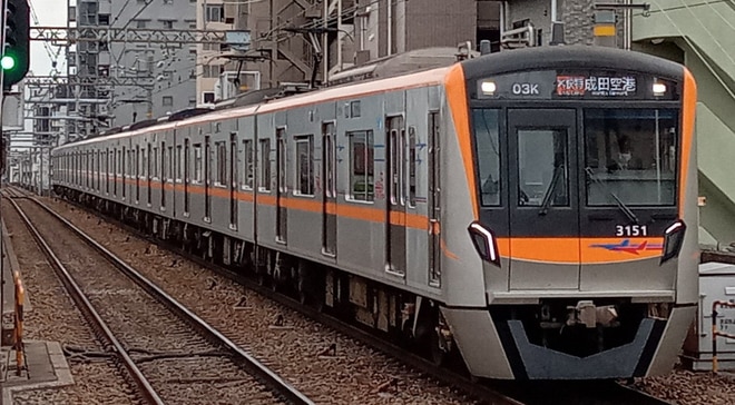 宗吾車両基地 3100形 3151編成 の写真 |鉄道写真投稿サイトTrain-Directory
