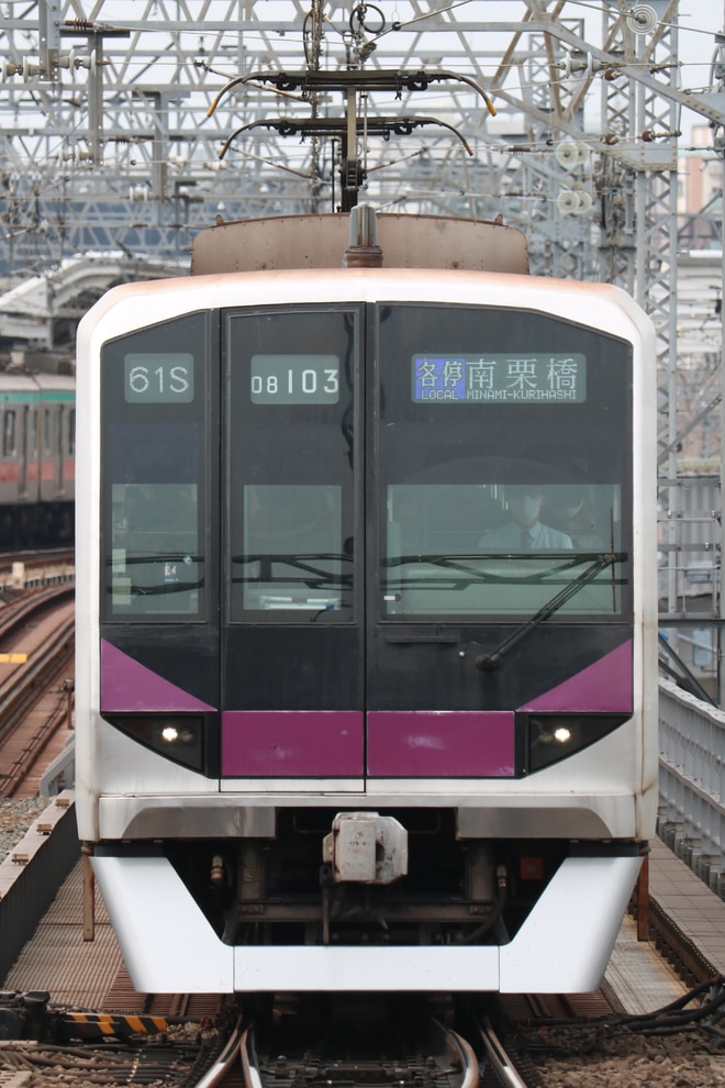 鷺沼検車区 08系 08-103F の写真 |鉄道写真投稿サイトTrain-Directory