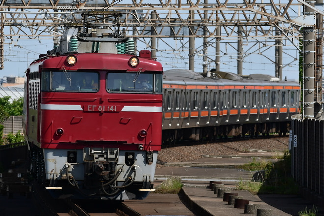 長岡車両センター EF81 141 の写真 |鉄道写真投稿サイトTrain-Directory