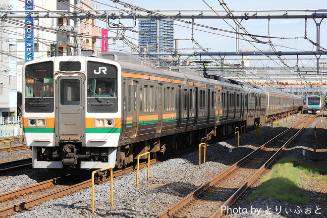 高崎車両センター 211系 タカC15編成 の写真 |鉄道写真投稿サイトTrain-Directory