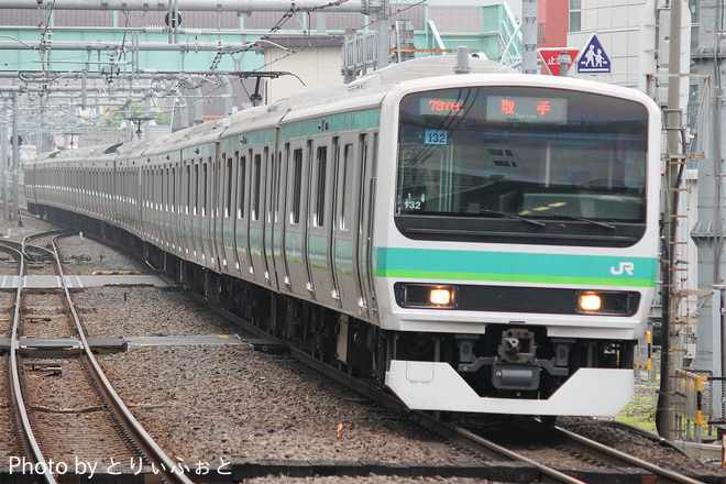 松戸車両センター E231系 マト132編成 の写真 |鉄道写真投稿サイトTrain-Directory