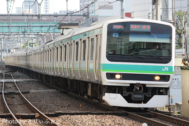 松戸車両センター E231系 マト137編成 の写真 |鉄道写真投稿サイトTrain-Directory