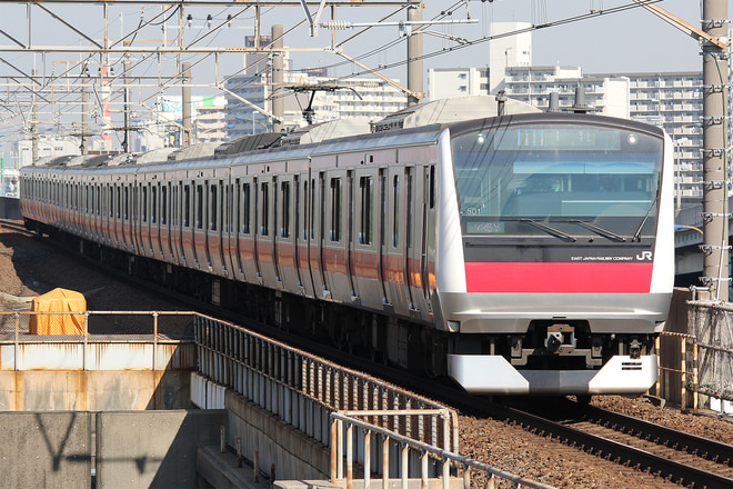 京葉車両センター E233系 ケヨ501編成 の写真 |鉄道写真投稿サイトTrain-Directory