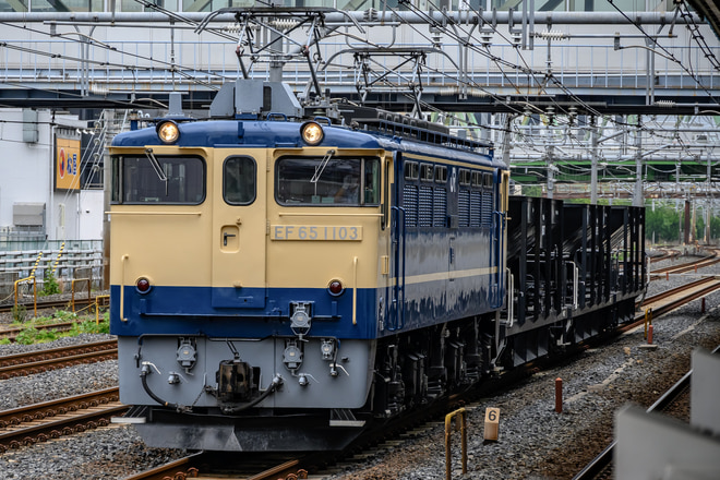 尾久車両センター EF65 1103 の写真 |鉄道写真投稿サイトTrain-Directory