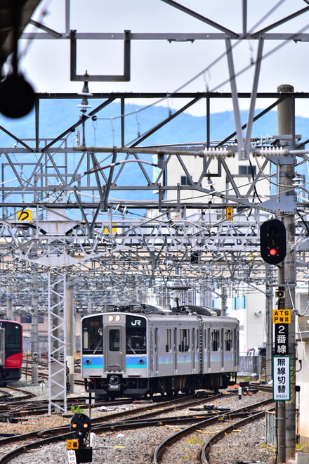 松本車両センター E127系 A10編成 の写真 |鉄道写真投稿サイトTrain-Directory
