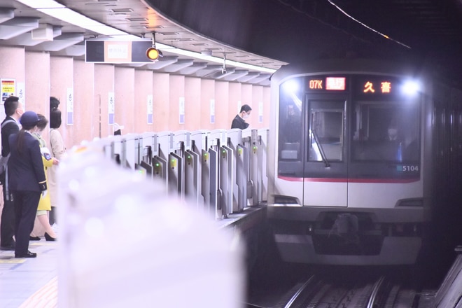 長津田検車区 5000系 5104F の写真 |鉄道写真投稿サイトTrain-Directory