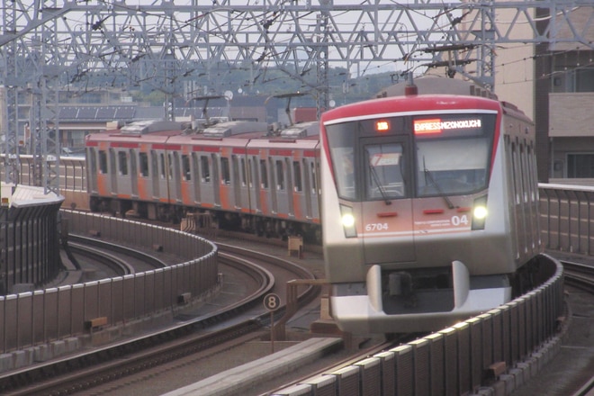 長津田検車区 6000系 6104F の写真 |鉄道写真投稿サイトTrain-Directory