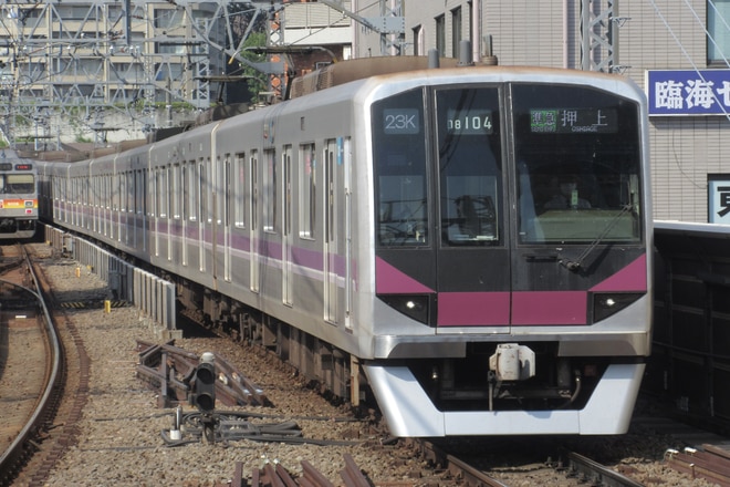 鷺沼検車区 08系 08-104F の写真 |鉄道写真投稿サイトTrain-Directory