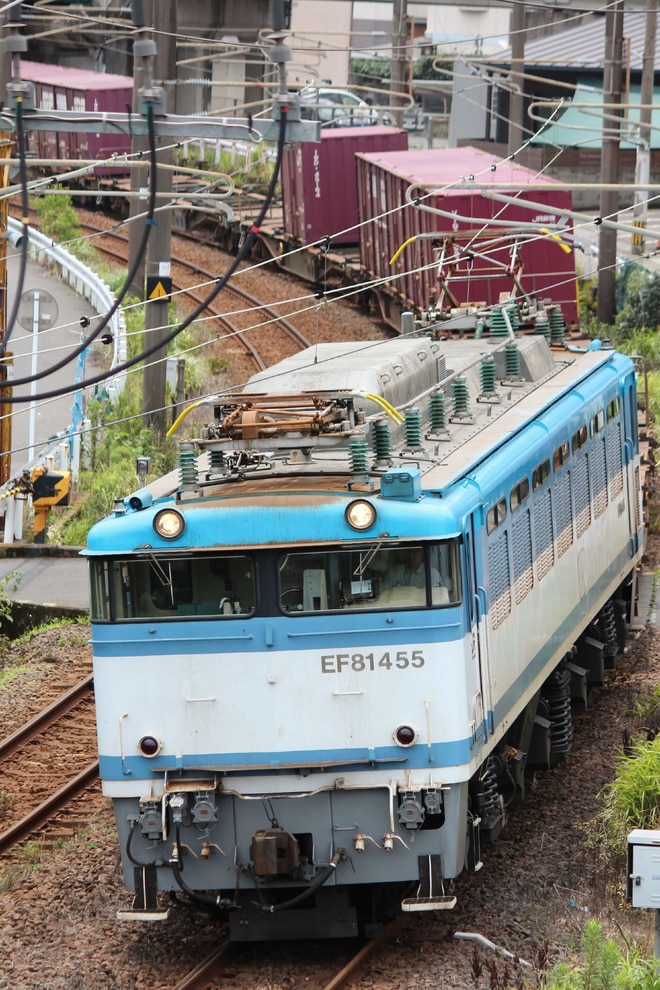 門司機関区 EF81 455 の写真 |鉄道写真投稿サイトTrain-Directory