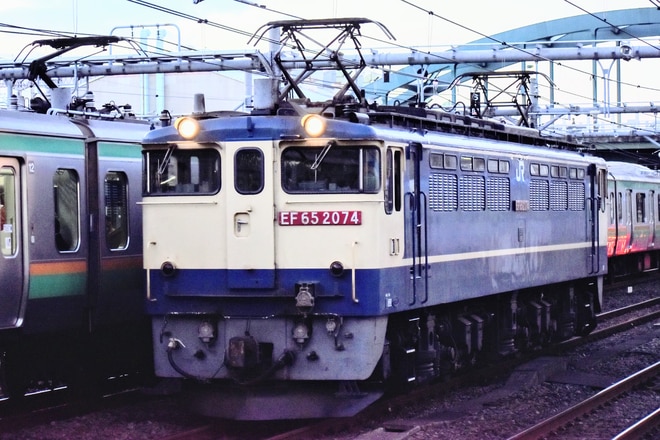新鶴見機関区 EF65 2074 の写真 |鉄道写真投稿サイトTrain-Directory