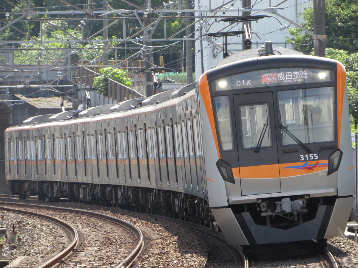 宗吾車両基地 3100形 3155F の写真 |鉄道写真投稿サイトTrain-Directory