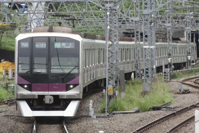 鷺沼検車区 08系 08-103F の写真 |鉄道写真投稿サイトTrain-Directory