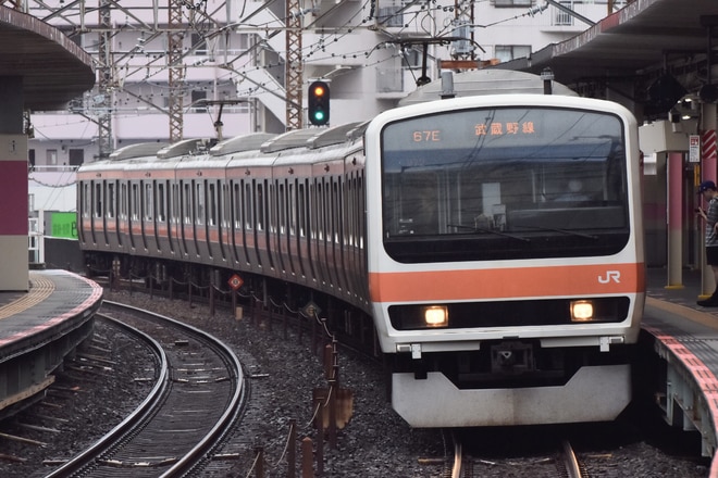 京葉車両センター 209系 ケヨM72編成 の写真 |鉄道写真投稿サイトTrain-Directory