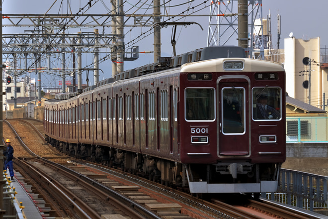西宮車庫 5000系 5001F の写真 |鉄道写真投稿サイトTrain-Directory