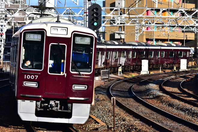 西宮車庫 1000系 1007F の写真 |鉄道写真投稿サイトTrain-Directory