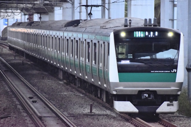 川越車両センター E233系 ハエ137編成 の写真 |鉄道写真投稿サイトTrain-Directory