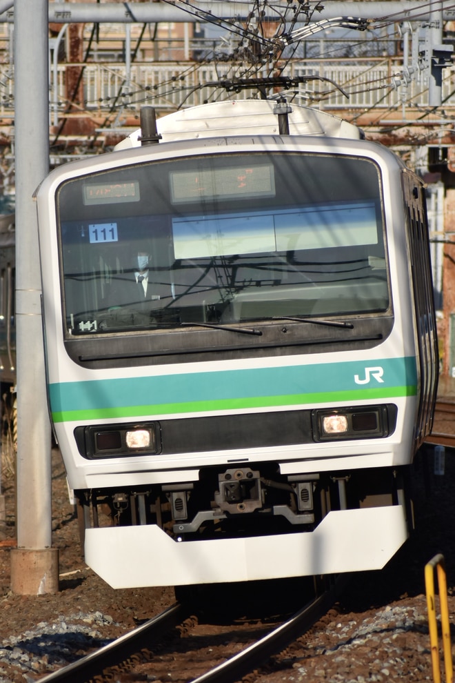 松戸車両センター本区 E231系 マト111編成 の写真 |鉄道写真投稿サイトTrain-Directory