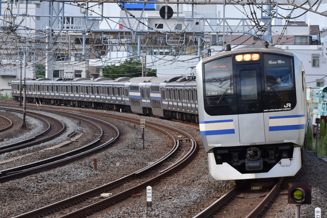 鎌倉車両センター本所 E217系 クラY-102編成 の写真 |鉄道写真投稿サイトTrain-Directory
