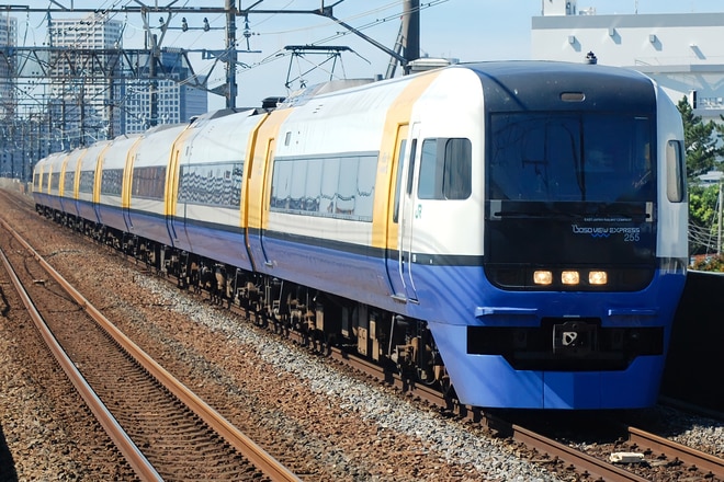 幕張車両センター 255系 マリBe-01編成 の写真 |鉄道写真投稿サイトTrain-Directory