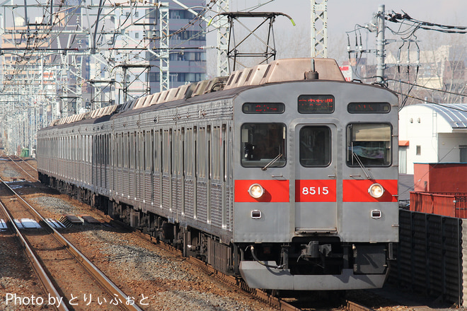 長津田検車区 8500系 8615F の写真 |鉄道写真投稿サイトTrain-Directory