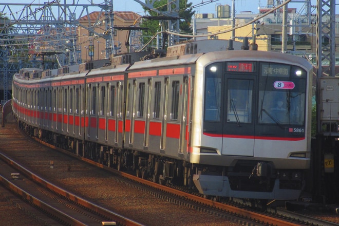 元住吉検車区 5050系 5161F の写真 |鉄道写真投稿サイトTrain-Directory