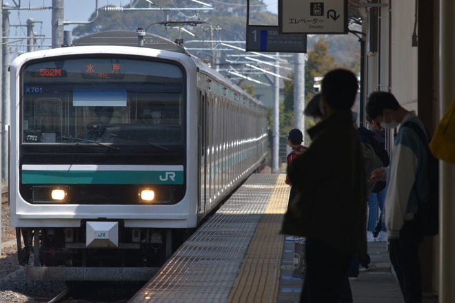 勝田車両センター E501系 K701編成 の写真 |鉄道写真投稿サイトTrain-Directory