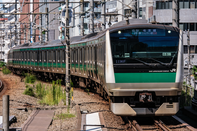 川越車両センター E233系 ハエ126編成 の写真 |鉄道写真投稿サイトTrain-Directory