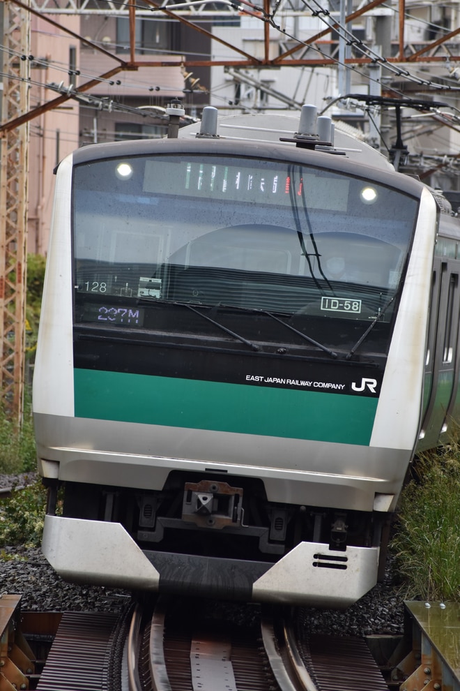 川越車両センター E233系 ハエ128編成 の写真 |鉄道写真投稿サイトTrain-Directory