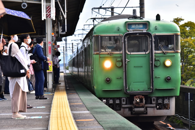 吹田総合車両所京都支所 113系 L5編成 の写真 |鉄道写真投稿サイトTrain-Directory