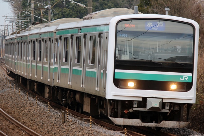 勝田車両センター E501系 カツK753編成 の写真 |鉄道写真投稿サイトTrain-Directory