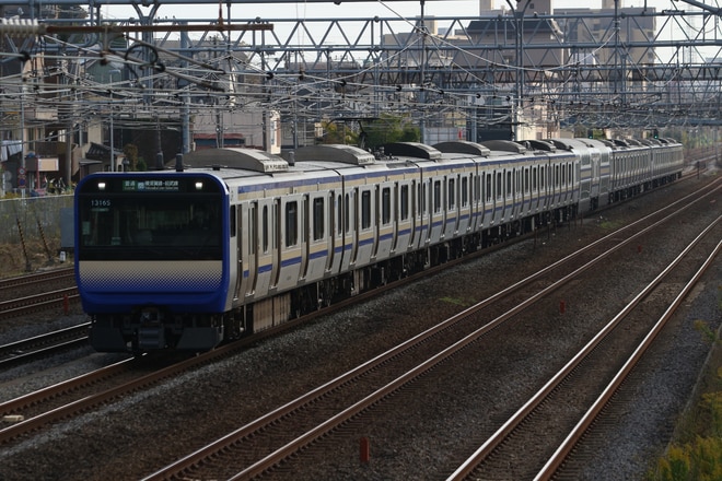 鎌倉車両センター本所 E235系 クラF-01編成 の写真 |鉄道写真投稿サイトTrain-Directory
