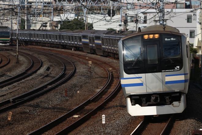 鎌倉車両センター本所 E217系 クラY-109編成 の写真 |鉄道写真投稿サイトTrain-Directory