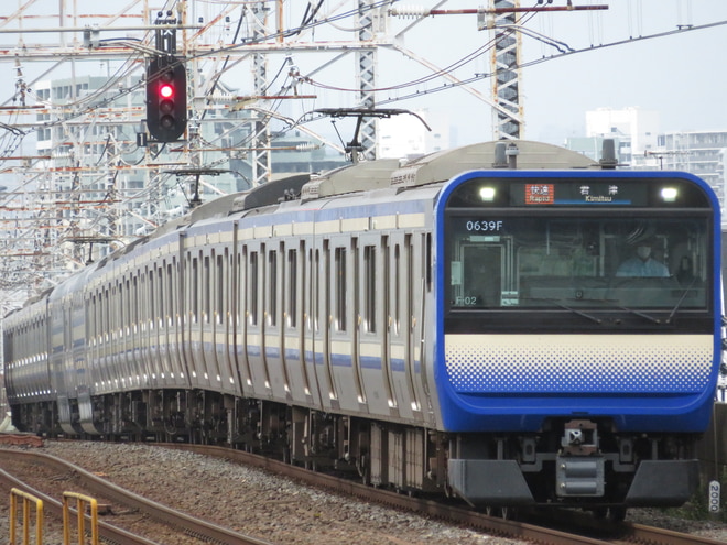 鎌倉車両センター本所 E235系 クラF-02編成 の写真 |鉄道写真投稿サイトTrain-Directory