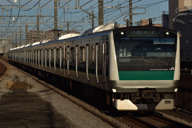 川越車両センター E233系 ハエ107編成 の写真 |鉄道写真投稿サイトTrain-Directory