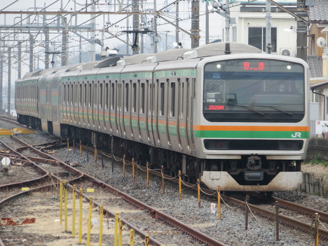 小山車両センター E231系 ヤマU521編成 の写真 |鉄道写真投稿サイトTrain-Directory