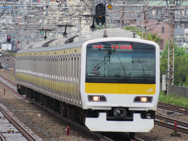 三鷹車両センター E231系 ミツA503編成 の写真 |鉄道写真投稿サイトTrain-Directory