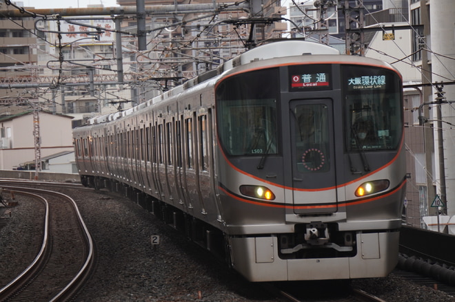 吹田総合車両所本所森ノ宮支所 323系 LS03編成 の写真 |鉄道写真投稿サイトTrain-Directory
