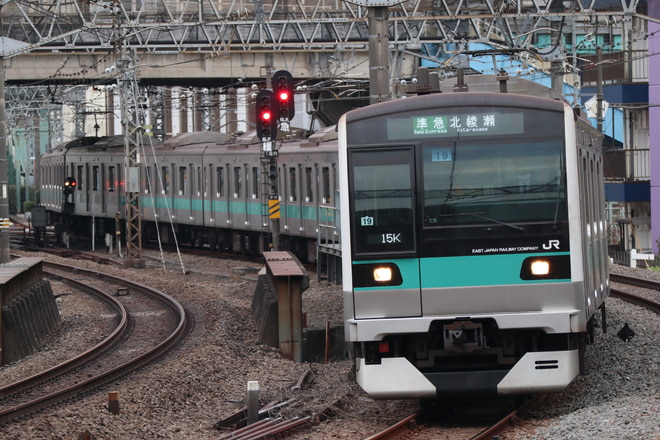 松戸車両センター本区 E233系2000番台 マト19編成 の写真 |鉄道写真投稿サイトTrain-Directory
