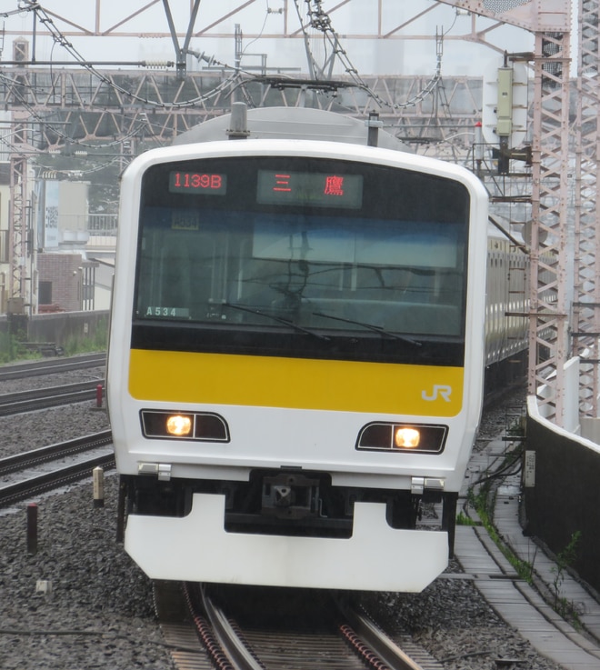 三鷹車両センター E231系 ミツA534編成 の写真 |鉄道写真投稿サイトTrain-Directory