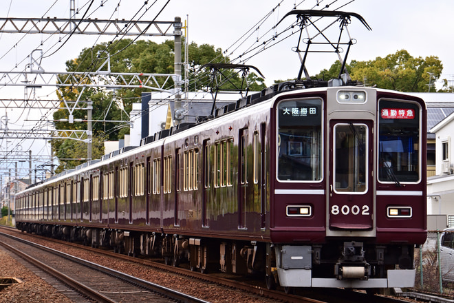 西宮車庫 8000系 8002F の写真 |鉄道写真投稿サイトTrain-Directory