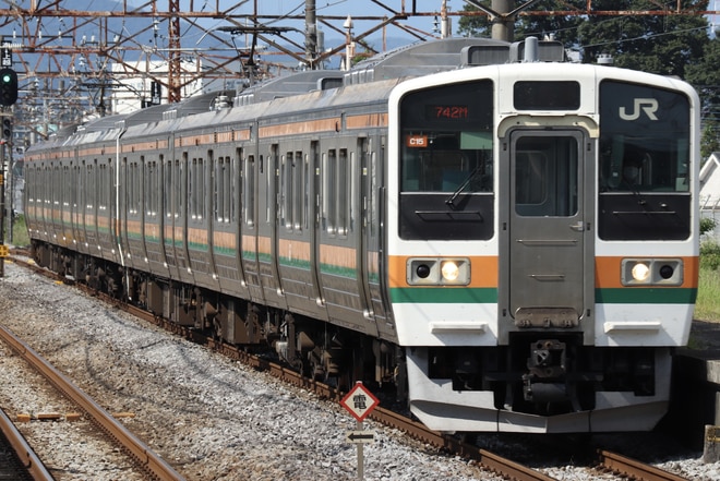 高崎車両センター高崎支所 211系 タカC15編成 の写真 |鉄道写真投稿サイトTrain-Directory