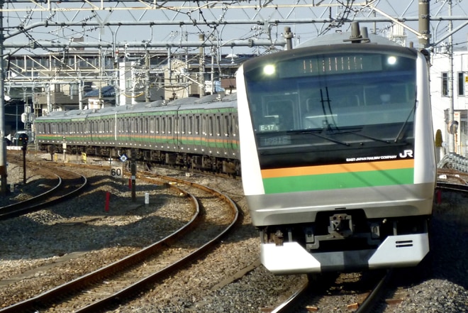 国府津車両センター E233系 コツE-17編成 の写真 |鉄道写真投稿サイトTrain-Directory