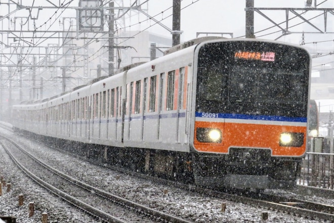 森林公園検修区 50090系 51091F の写真 |鉄道写真投稿サイトTrain-Directory
