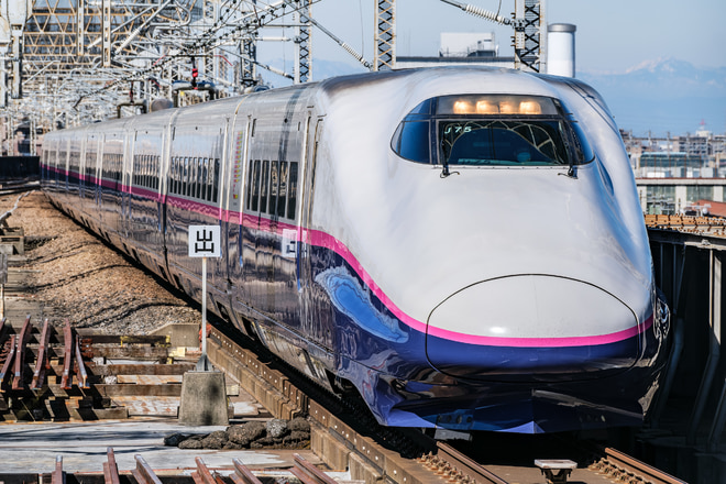 新潟新幹線車両センター E2系 J75編成 の写真 |鉄道写真投稿サイトTrain-Directory