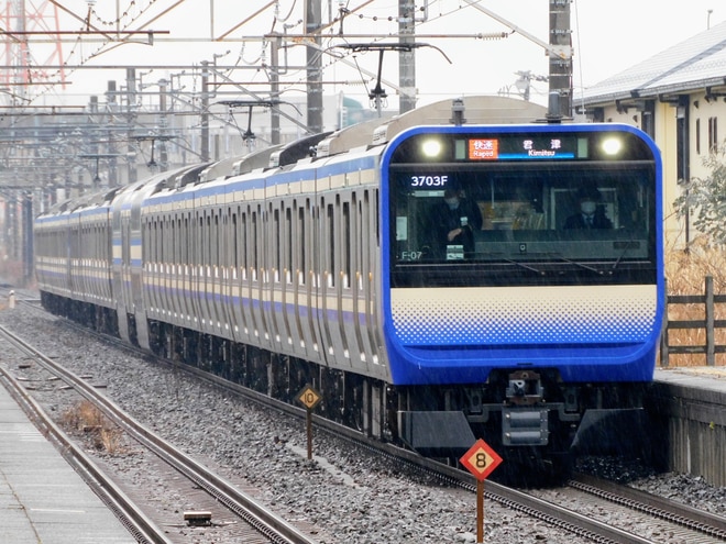 鎌倉車両センター本所 E235系1000番台 F-07 の写真 |鉄道写真投稿サイトTrain-Directory