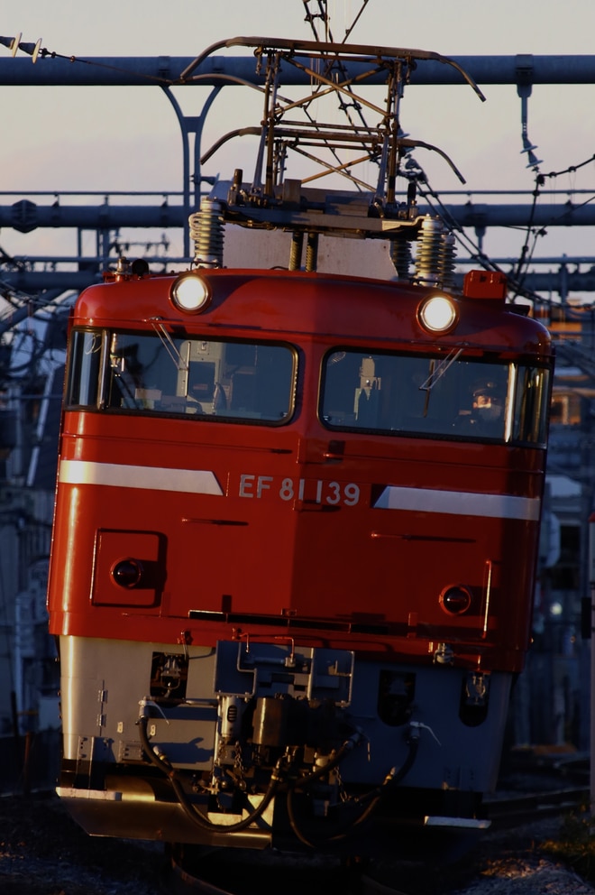 尾久車両センター EF81 139 の写真 |鉄道写真投稿サイトTrain-Directory