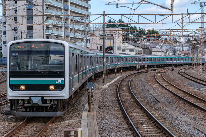 勝田車両センター E501系 カツK703編成 の写真 |鉄道写真投稿サイトTrain-Directory